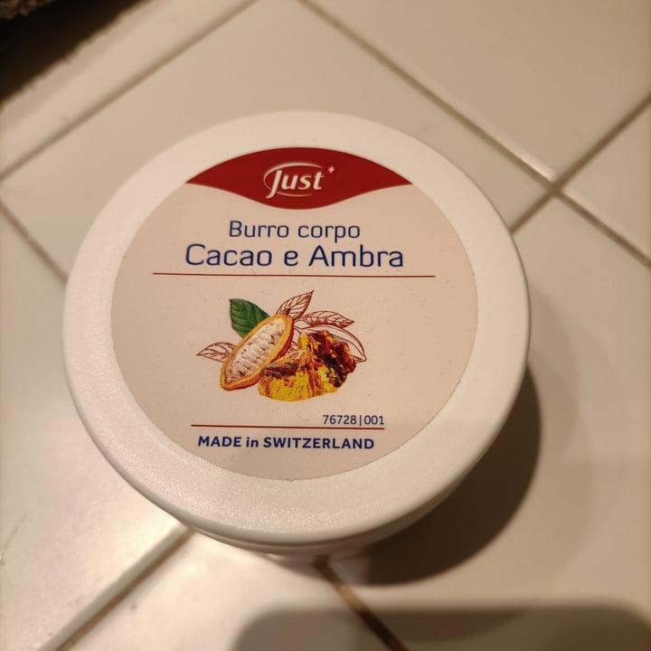 Just Burro Corpo Cacao e Ambra Review | abillion