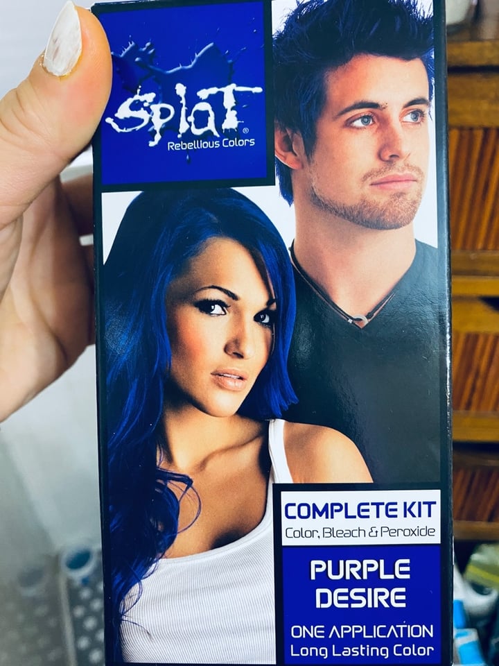 Splat Hair Dye Purple hair kit Review | abillion