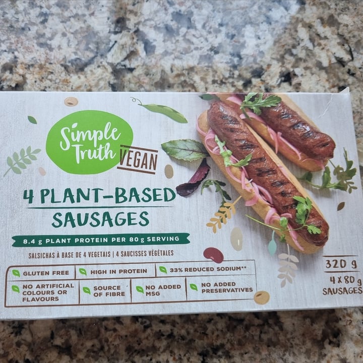 Simple Truth 4 Plant-Based Sausages Review | abillion