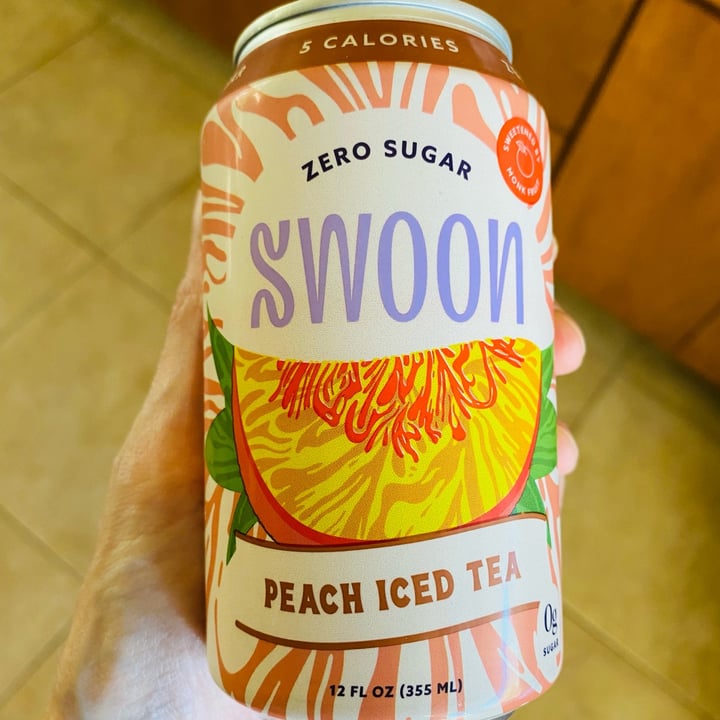 Swoon Peach iced tea Review | abillion