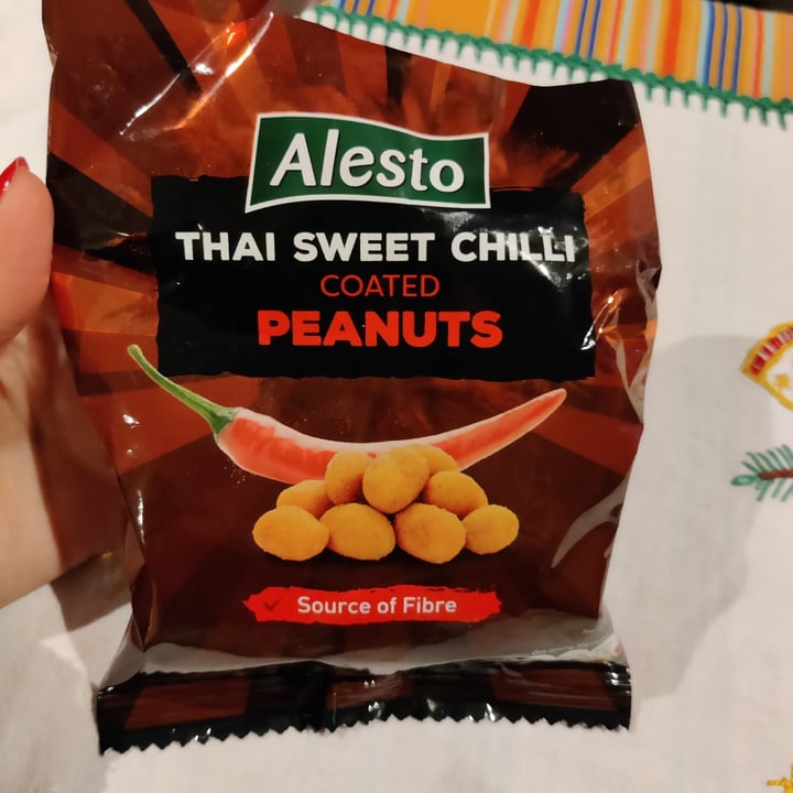 Alesto Thai sweet chilli coated peanuts Review | abillion