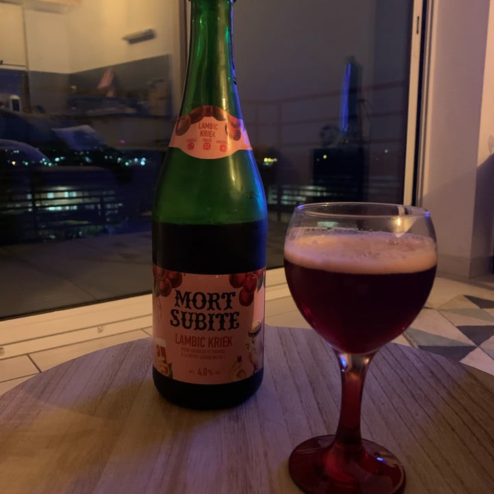 Mort Subite Mort Subite lambic krek Review | abillion