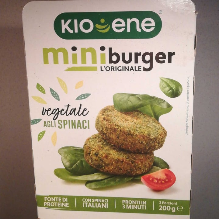 Kioene Mini Burger Vegetale Agli Spinaci Review | abillion