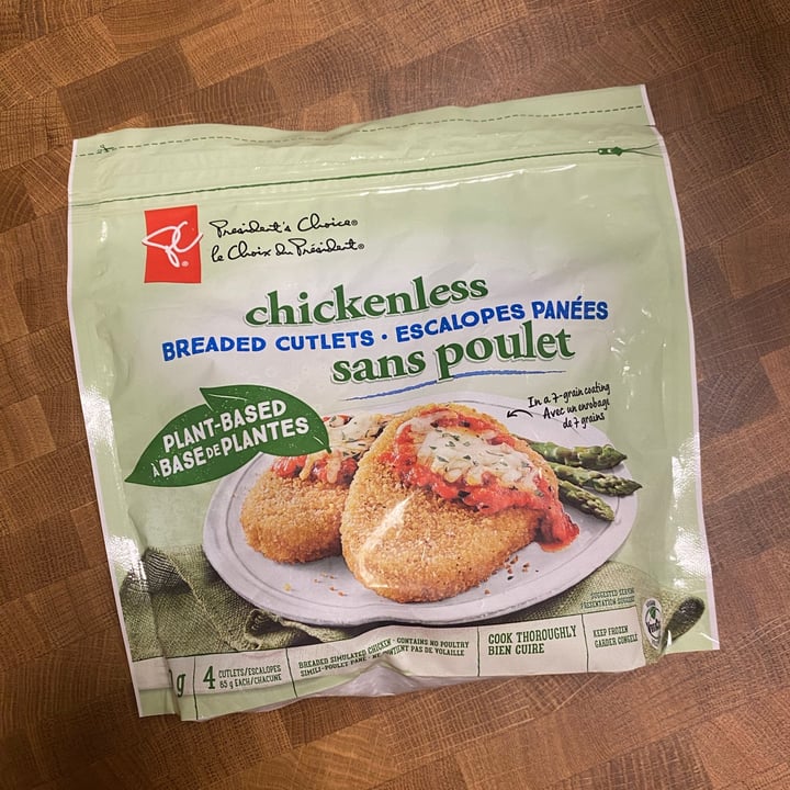 President's Choice Chickenless Breaded Cutlets Review | abillion