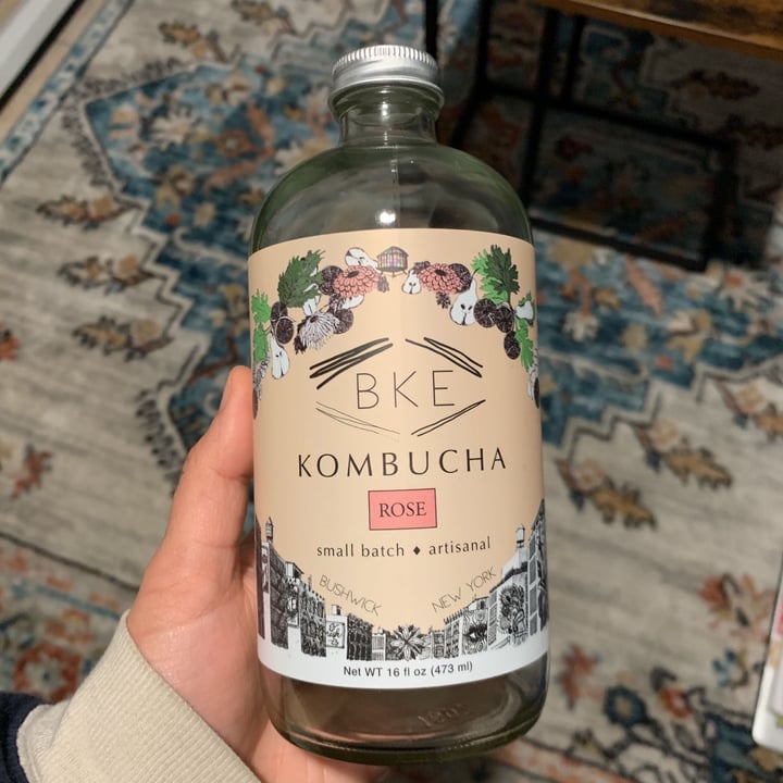 BKE Kombucha Rose kombucha Review | abillion