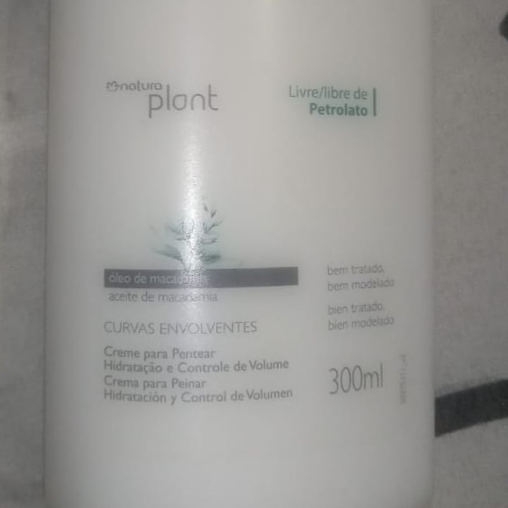 Natura Plant - Crema para peinar control de volumen - Curvas ...