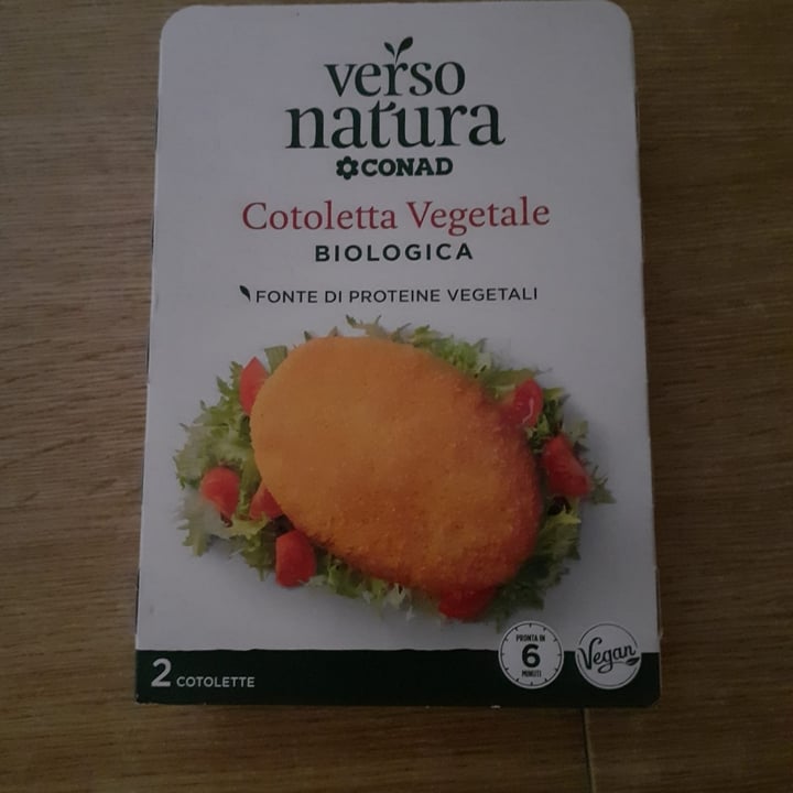 Verso Natura Conad Veg Cotoletta Vegetale Biologica Review | abillion