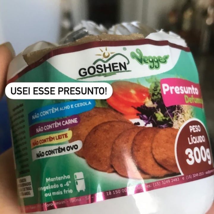 Goshen Presunto De Soja (soy ham) Review | abillion