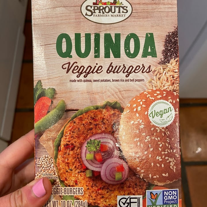 Sprouts Farmers Market Quinoa Veggie Burger Review | abillion