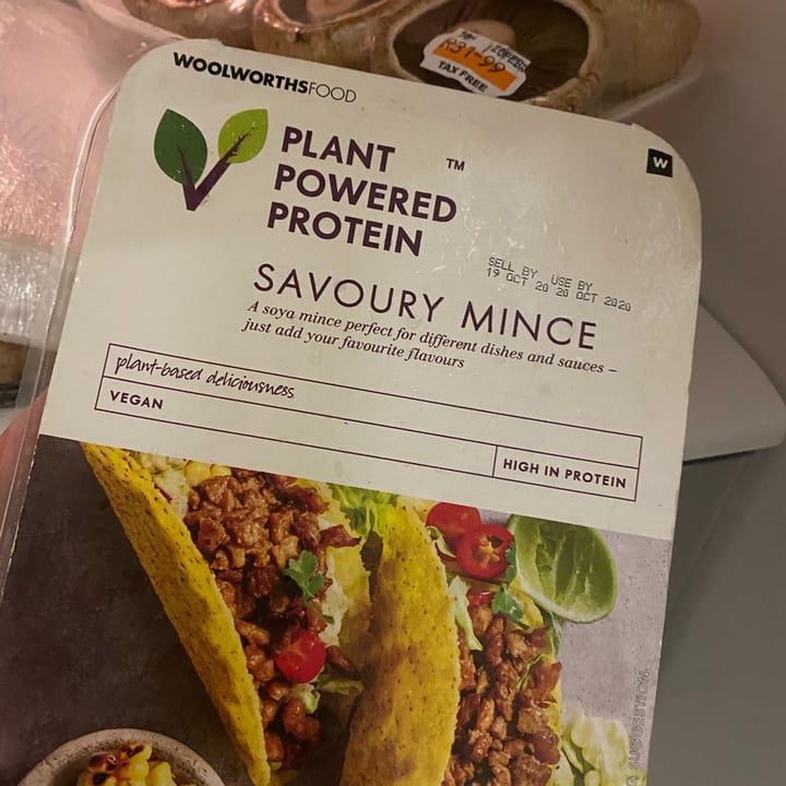 Woolworths Food Plant Powered Protein Savoury Mince Review | abillion