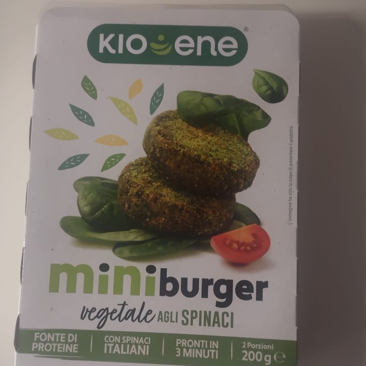 Kioene Mini Burger Vegetale Agli Spinaci Review | abillion