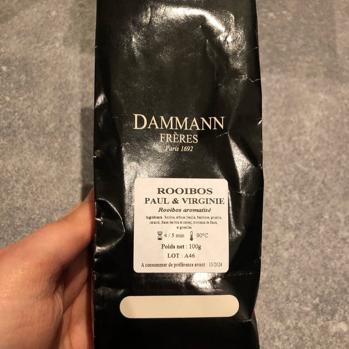 DAMMANN Frères Rooibos paul&virginie Review | abillion