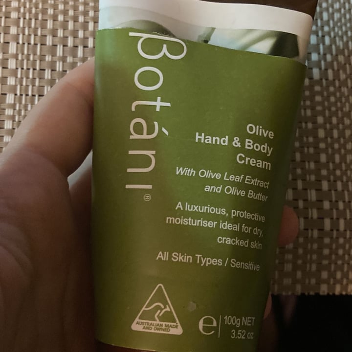 Botáni Olive Hand & body cream Review | abillion