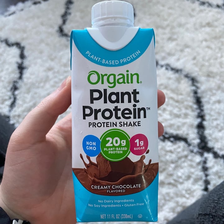 Orgain Creamy Chocolate Protein Shake Review | abillion