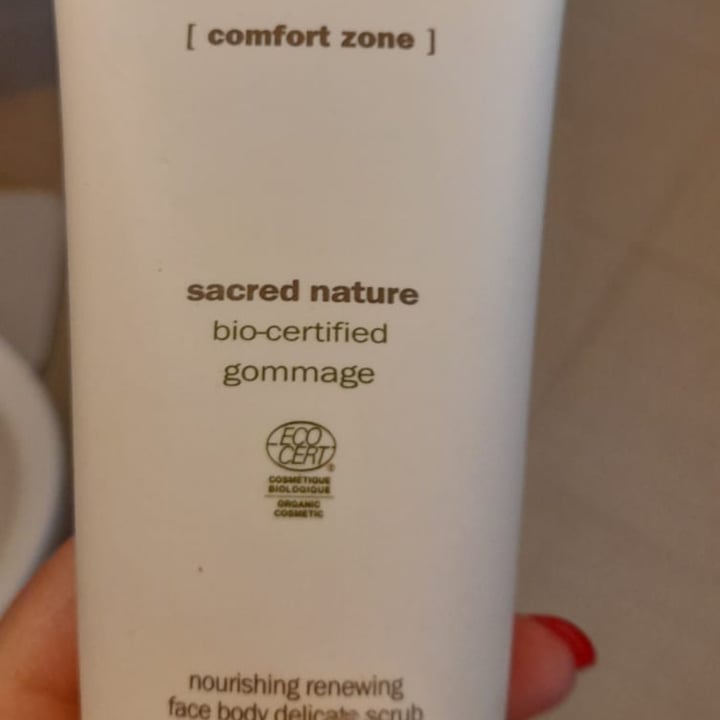 Comfort zone Sacred nature gommage Review | abillion