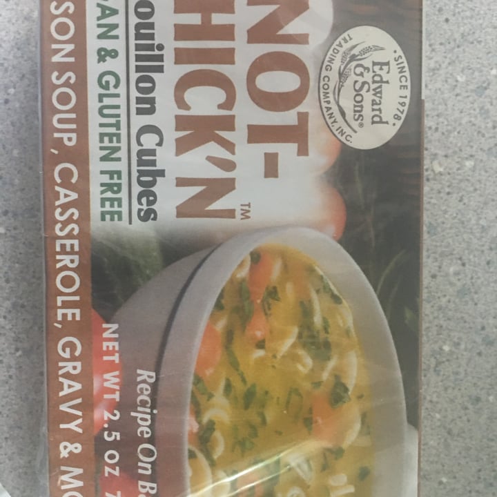 Edward & Sons Not Chick’n Bouillon Cubes Review | abillion
