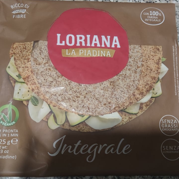 Loriana la piadina Piadina integrale Review | abillion