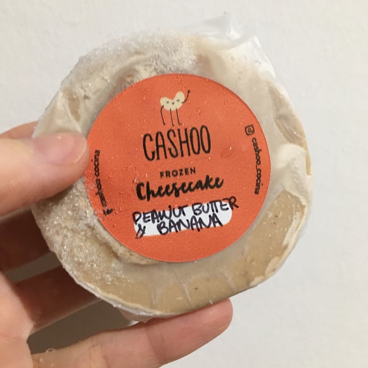 Cashoo Cocina Frozen Cheesecake Peanut Butter & Banana Review | abillion