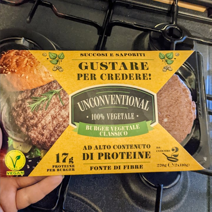 Unconventional Burger Vegetale Classico Review | abillion