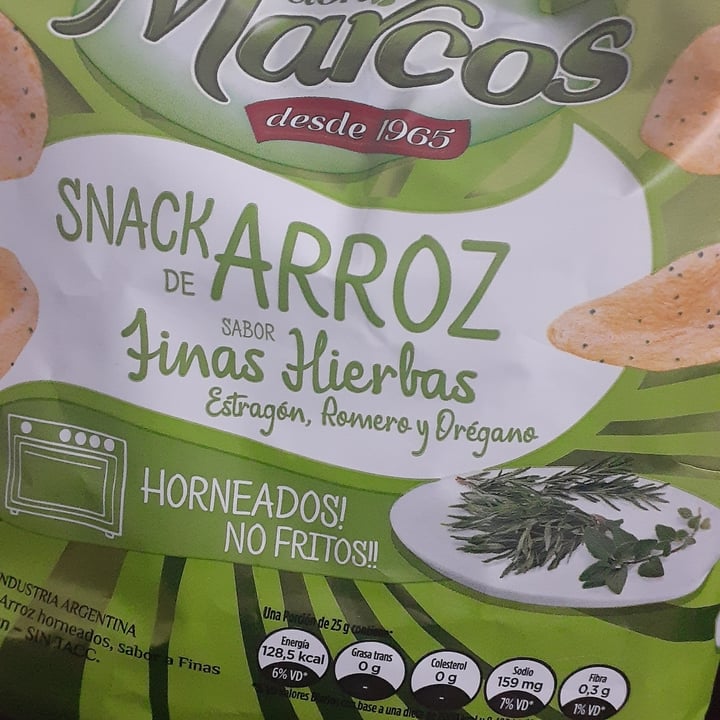 Don Marcos Snacks De Arroz Sabor Finas Hierbas Review | abillion