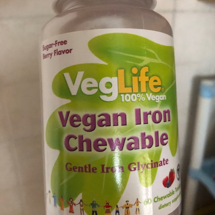 VegLife | Nutraceutical Iron Chewable Review | abillion