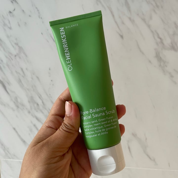 Ole Henriksen Natural Skincare Pore-Balance Facial Sauna Scrub Review ...