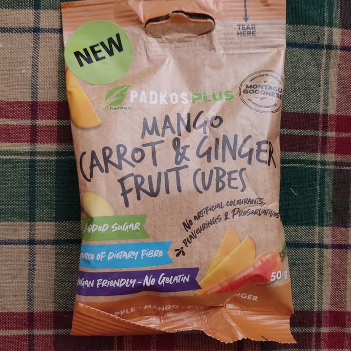 Padkos Mango, Carrot And Ginger Fruit Cubes Review | abillion