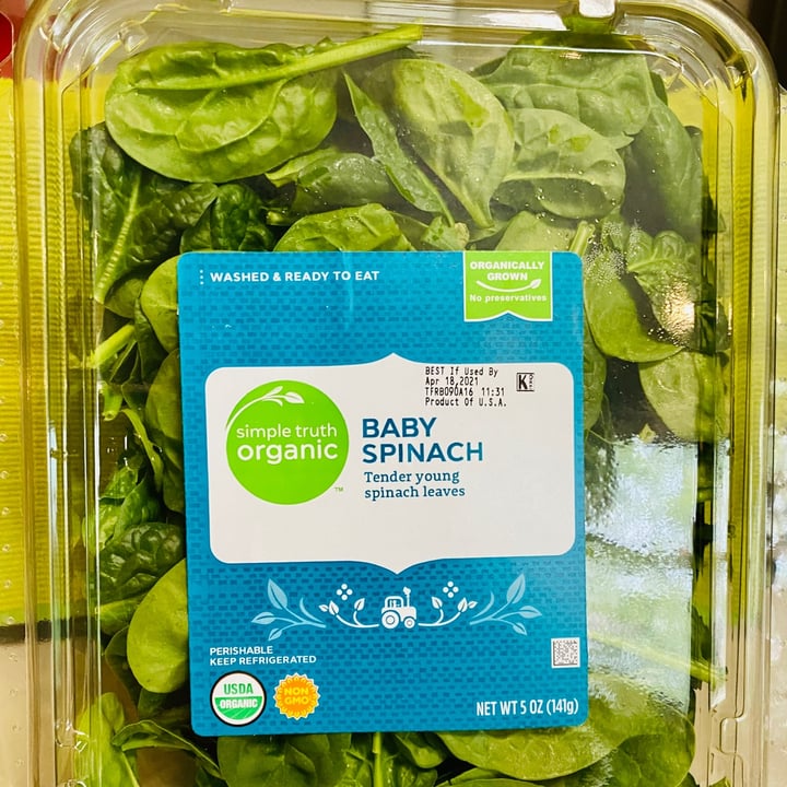 Simple Truth Baby Spinach Review | abillion