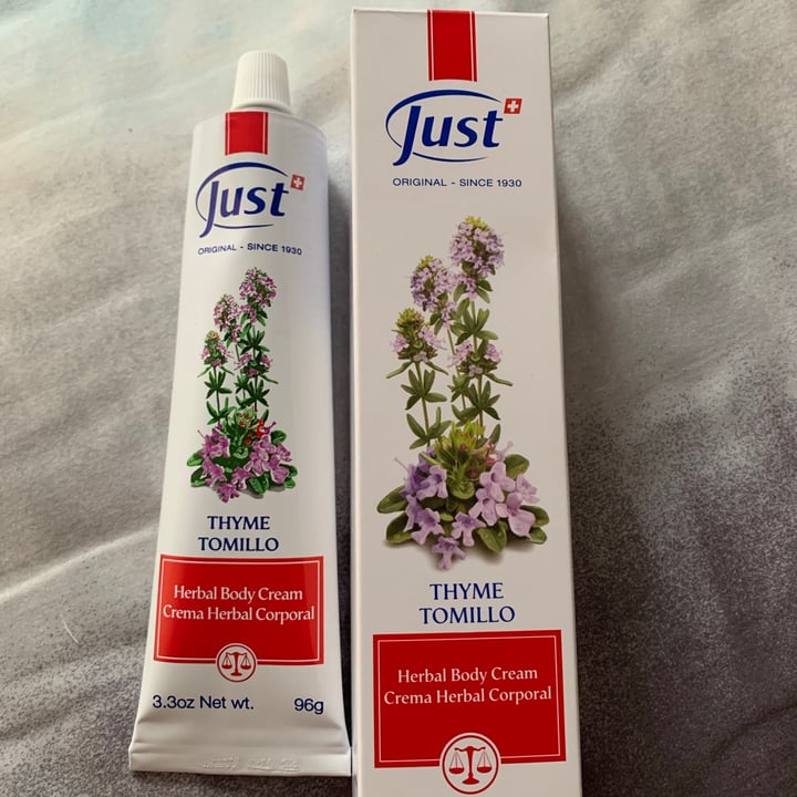 Just Crema Herbal Corporal De Tomillo Review | abillion