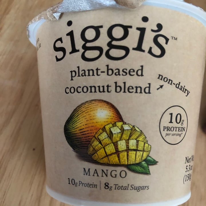 siggi’s Plant Based Coconut Blend Yogurt Mango Review | abillion