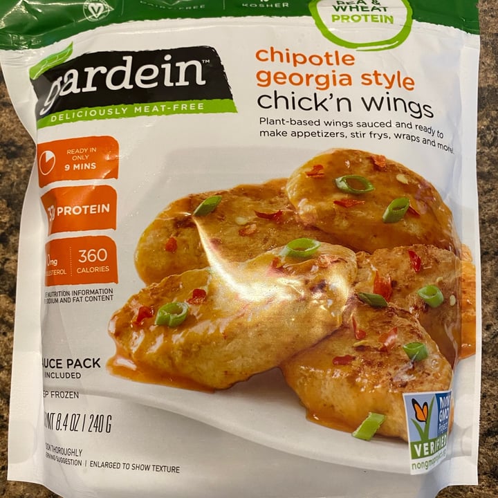 Gardein Chipotle Georgia Style Chick'n Wings Review | abillion