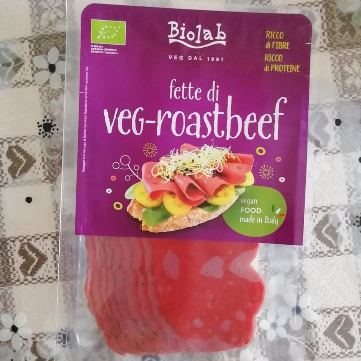 Biolab Affettato vegano Roastbeef Review | abillion