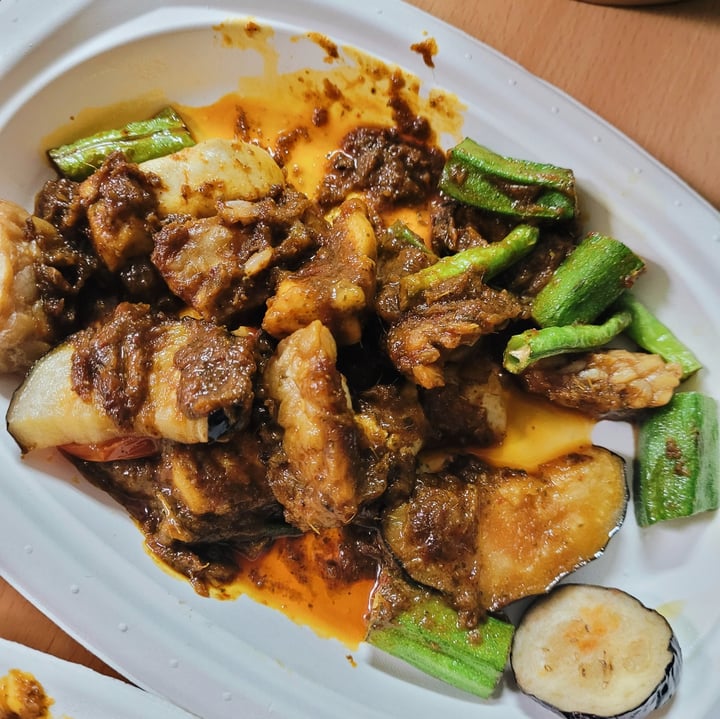 Vege Pot 素砂煲 Bras Basah, Singapore Sambal tempeh rice set Review | abillion