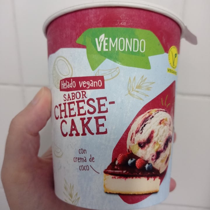 Vemondo Helado Vegano sabor Cheese-Cake Review | abillion