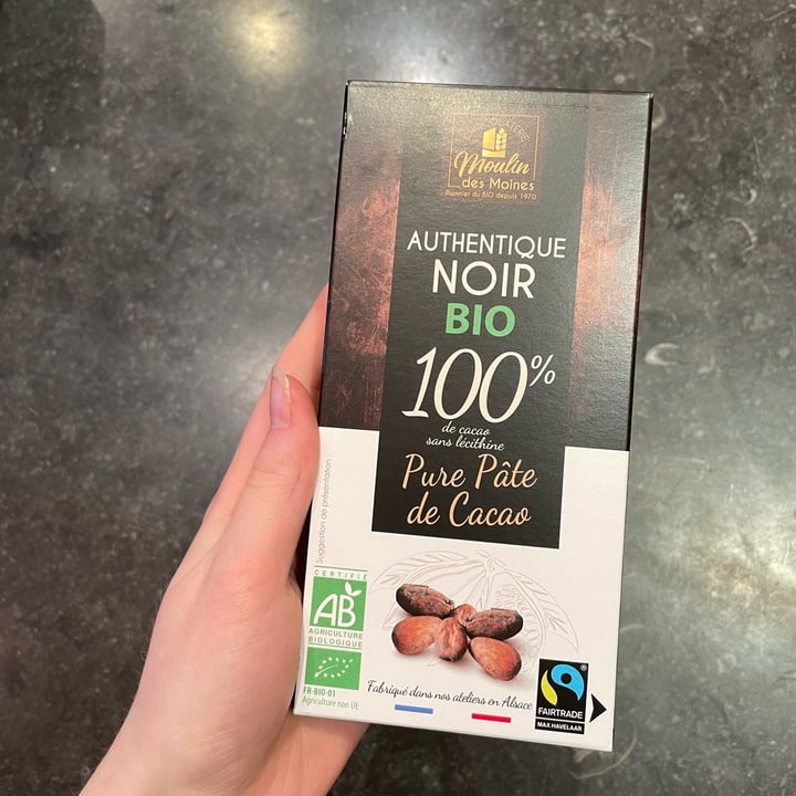 Moulin des moines dark chocolate 100% Review | abillion