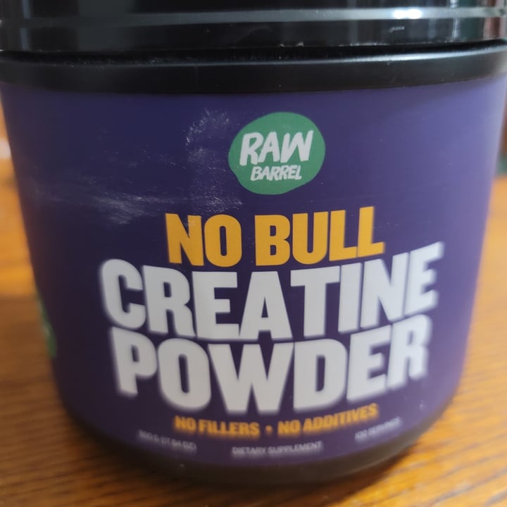 Raw Barrel Raw Barrel No Bull Creatine Powder Review | abillion