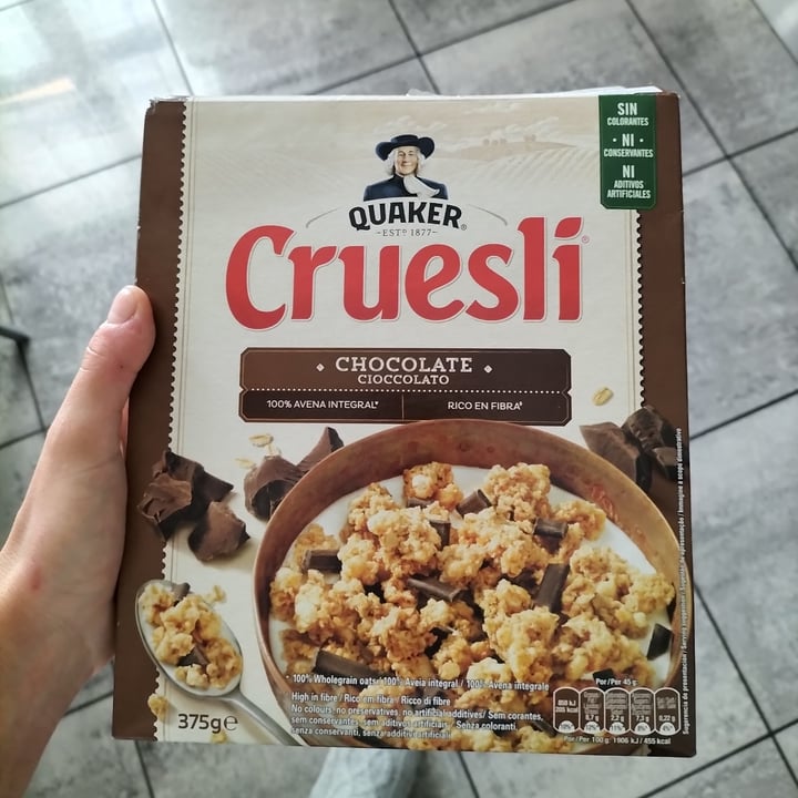 Quaker Cruesli Chocolate Review | abillion