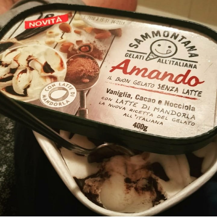 Sammontana Amando Sammontana gelato Vaniglia Cacao Nocciola Review ...