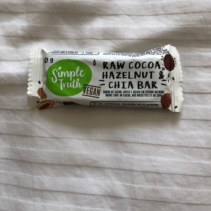 Simple Truth Cocoa, hazelnut, chia seed bar Review | abillion