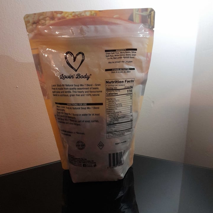 Lovin body All Natural SOUP MIX GRAIN FREE Review | abillion