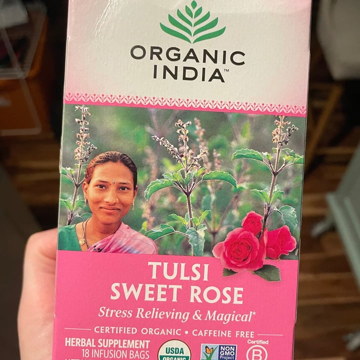 Organic India Tulsi rose Review | abillion