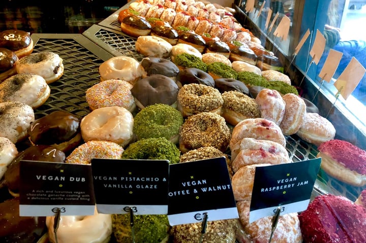 The Rolling Donut North City, Ireland Vegan donuts Review | abillion