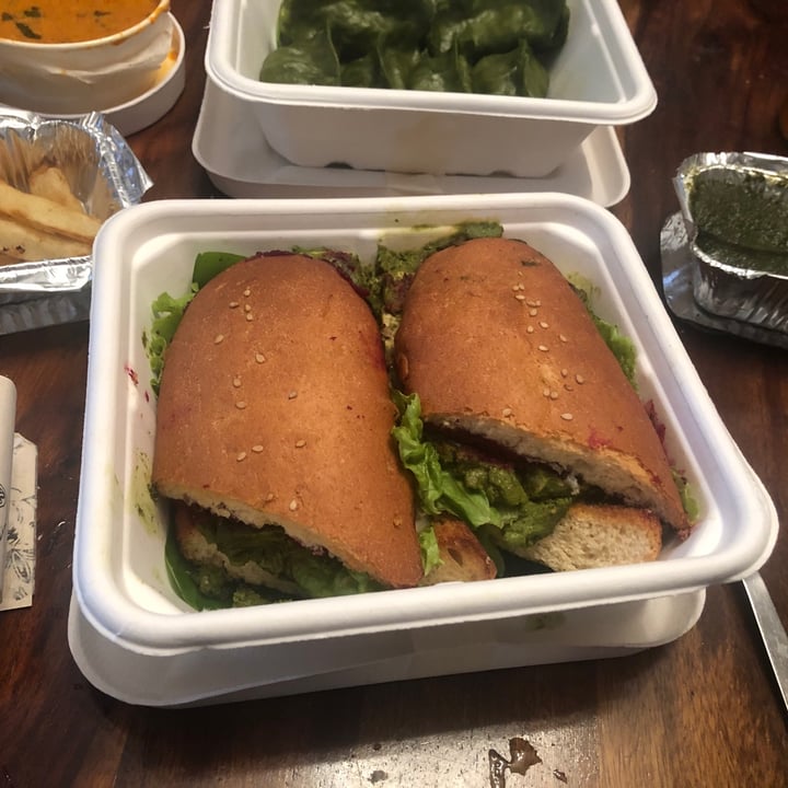 Go Native HSR HSR Layout, Bengaluru, India Basil Paneer Tikka Bun ...