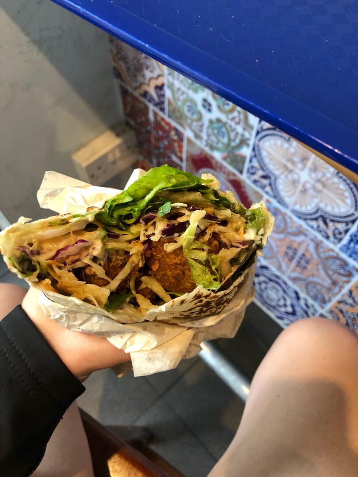 TGO Falafel Bar Ireland No-Chicken Wrap Review | abillion