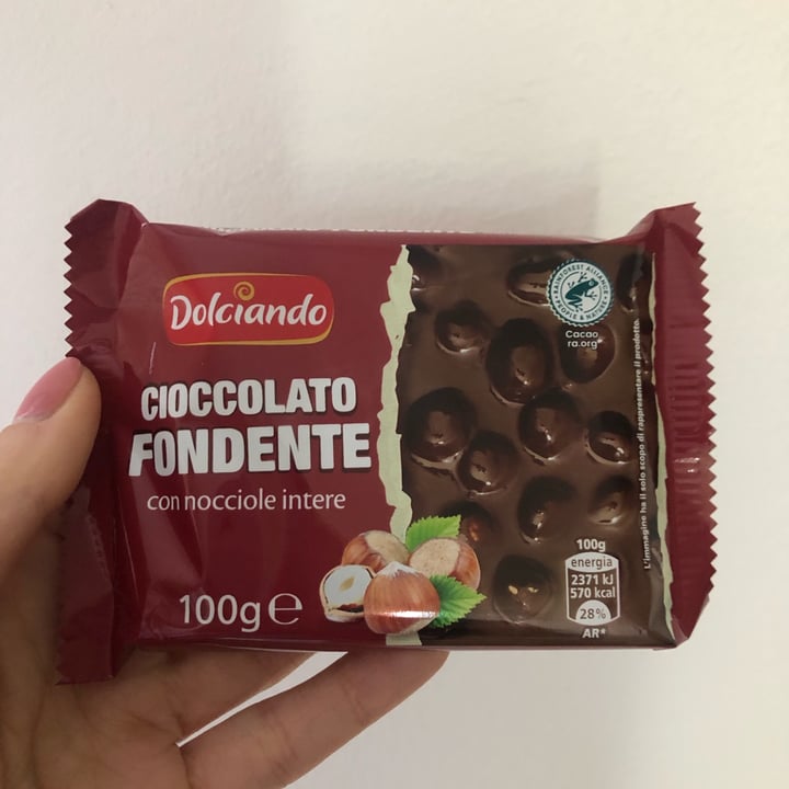 Dolciando Cioccolato Fondente Con Nocciole Intere Review | abillion