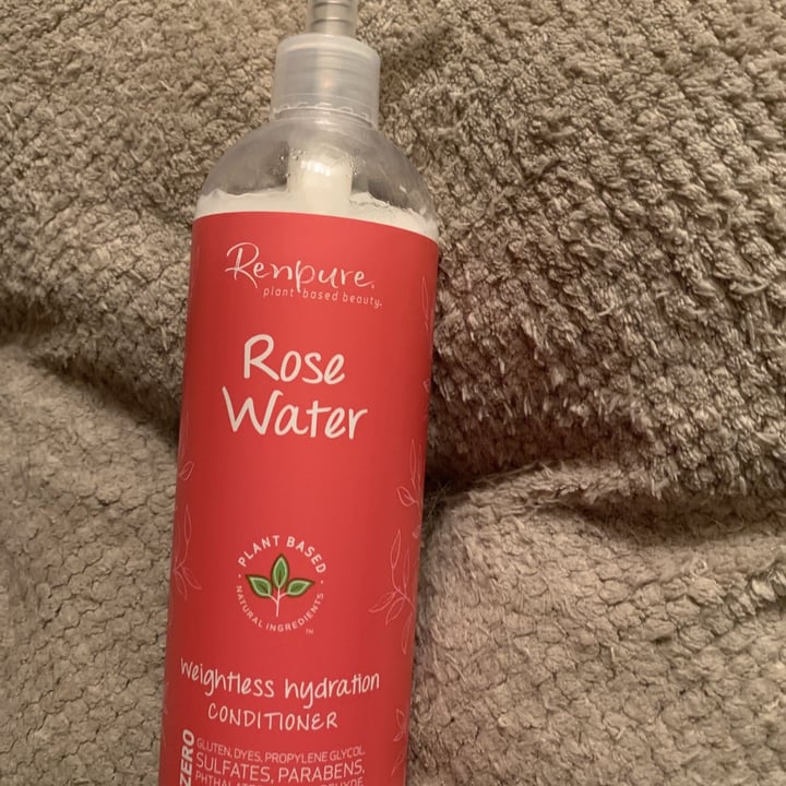 Renpure Rose water conditioner Review | abillion