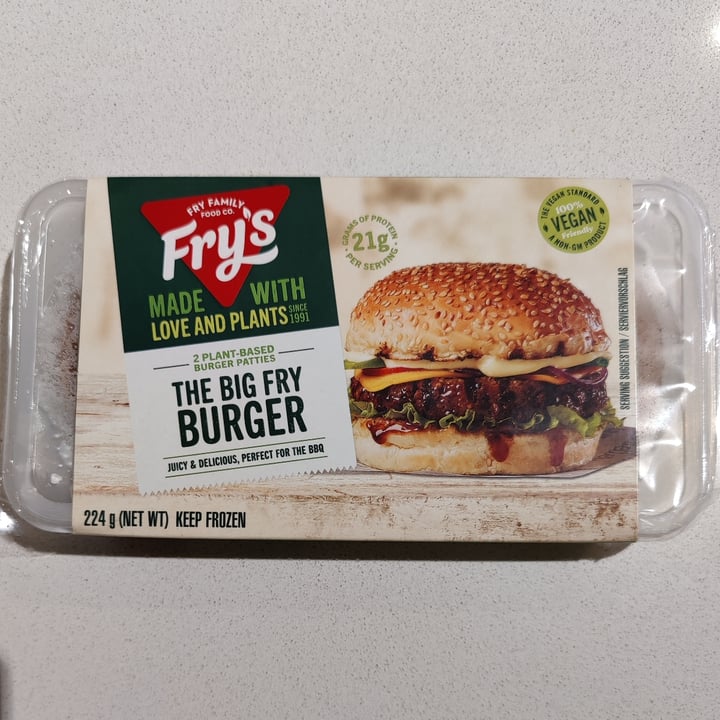 Fry's Family Food Co The Big Fry Burger Review | abillion