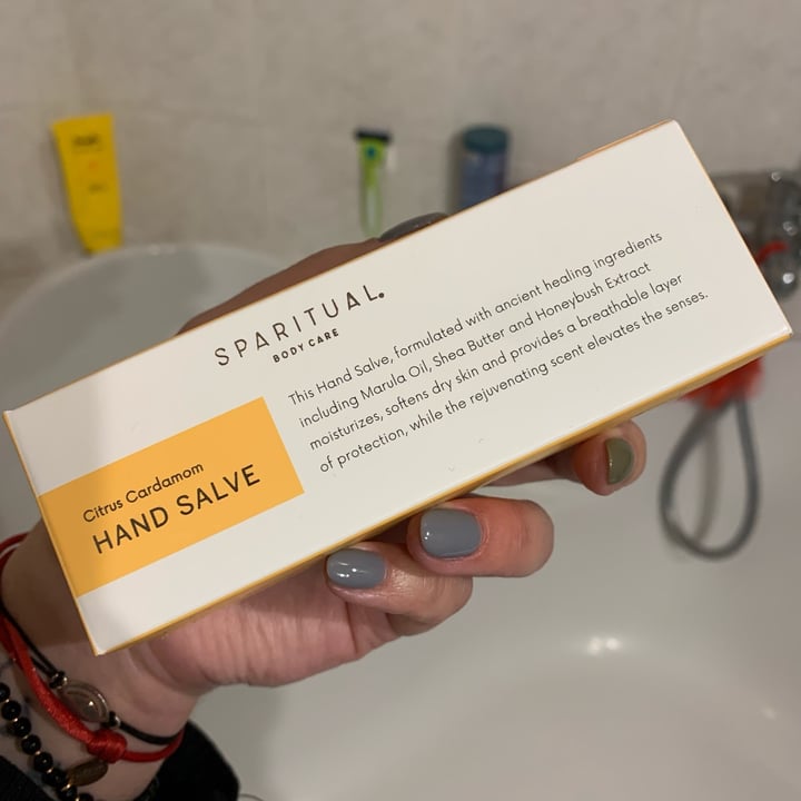 SpaRitual Citrus Cardamom Hand Salve Review | abillion