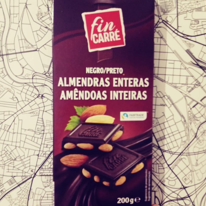 Fin Carré Chocolate negro con almendras enteras Review | abillion