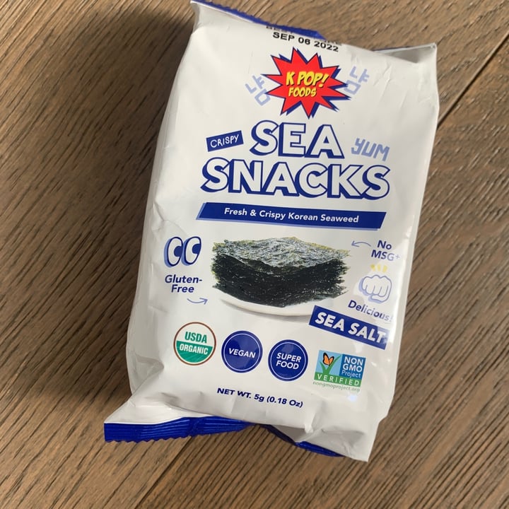 K Pop! Foods Sea Snacks Review | abillion
